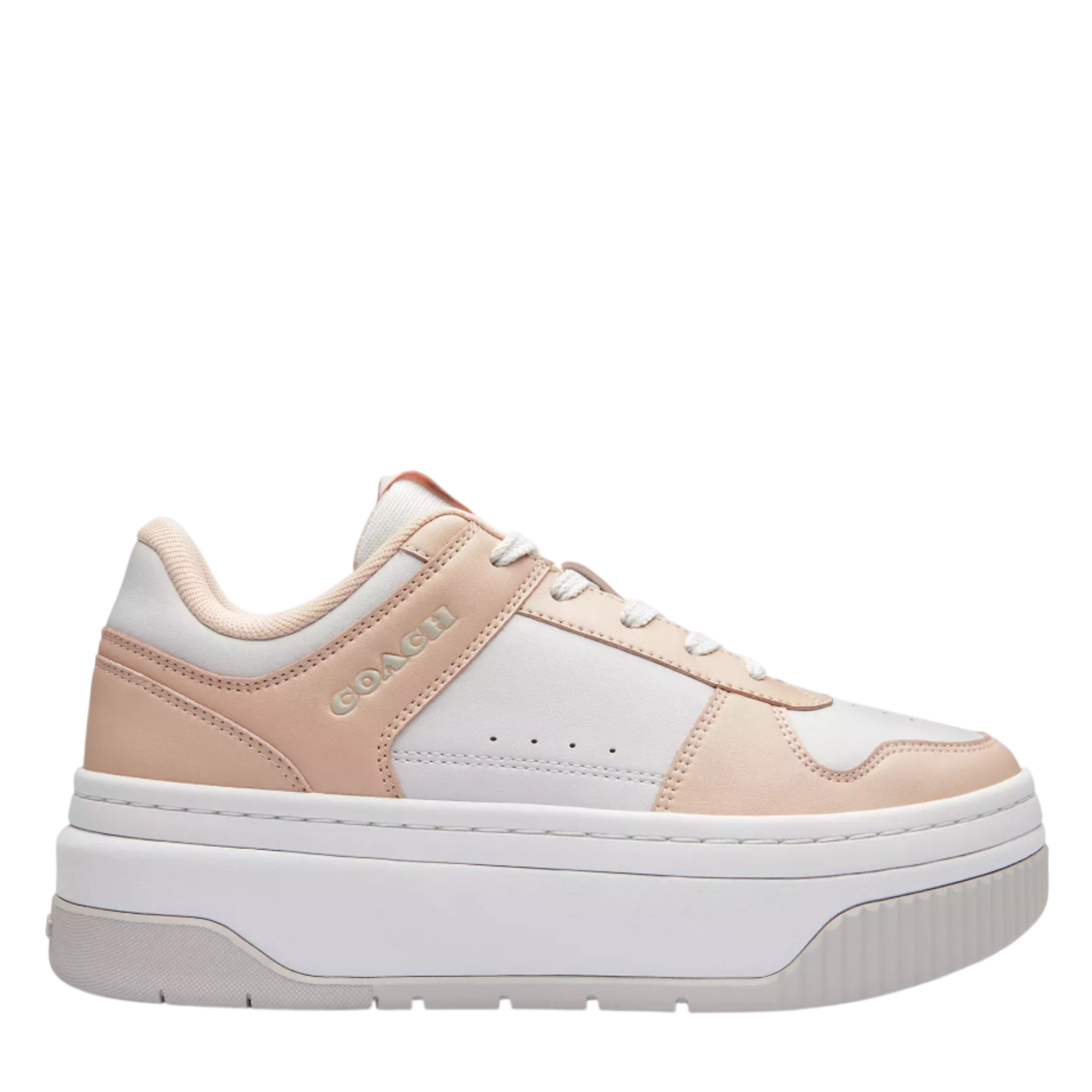 Tenis Coach Platform Sneaker Optic White Blush – Furore